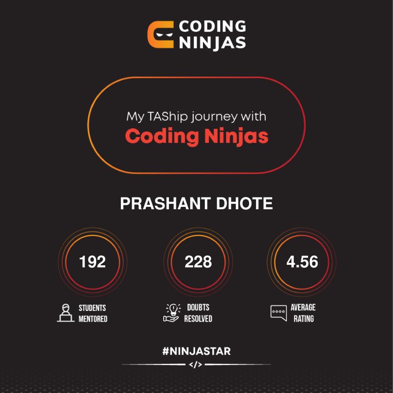 Prashant Dhote on LinkedIn: #coding #codingpractices #dsa # ... Prashant Dhote on LinkedIn: #coding #codingpractices #dsa # ...