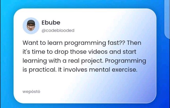 Ebube Emeka on LinkedIn: I recently picked up a new coding stack and it ... Ebube Emeka on LinkedIn: I recently picked up a new coding stack and it ...