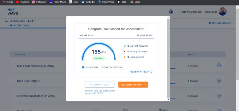 Hari Hara Prasad Kolakaluri on LinkedIn: #javascript #coding #ccbp #nxtwave Hari Hara Prasad Kolakaluri on LinkedIn: #javascript #coding #ccbp #nxtwave