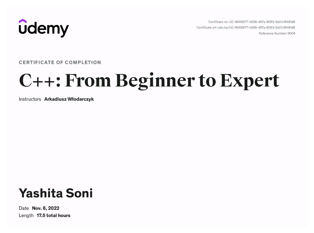 Yashita Soni on LinkedIn: #beginner #c #cpp #c #fresher #coding Yashita Soni on LinkedIn: #beginner #c #cpp #c #fresher #coding