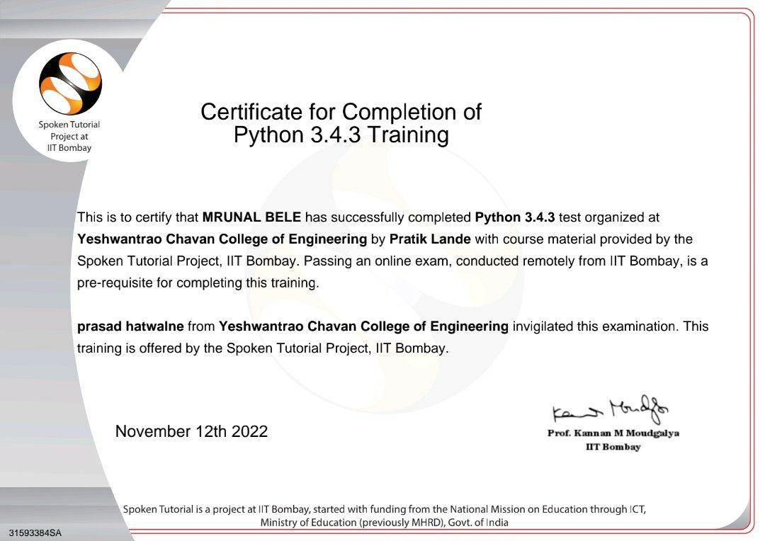 Mrunal Bele on LinkedIn: #pythonprogramming #coding #training #technology Mrunal Bele on LinkedIn: #pythonprogramming #coding #training #technology