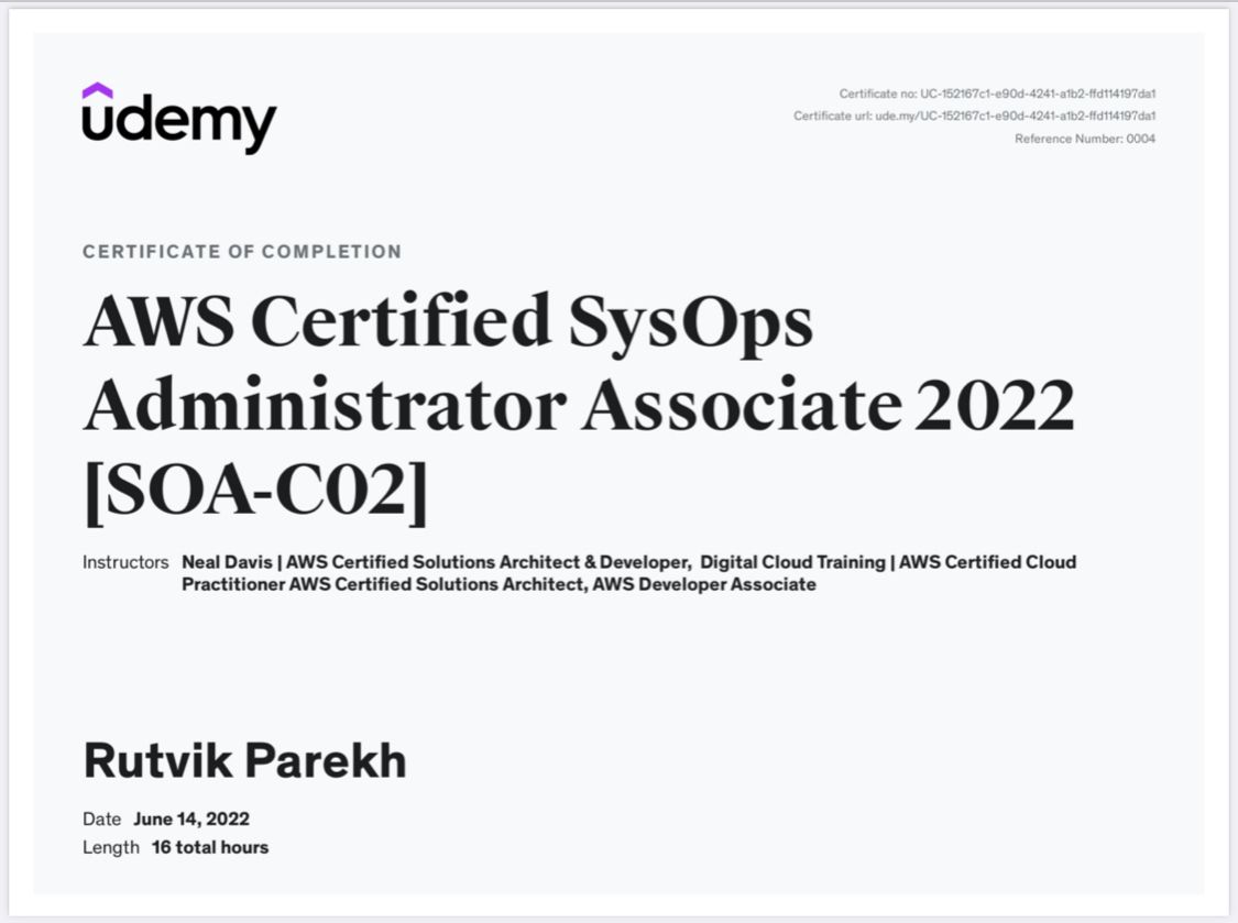 #aws | Rutvik Parekh #aws | Rutvik Parekh