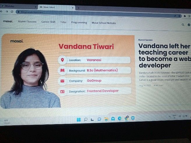Ankit Singh on LinkedIn: #masaischool #masai #dsa #fsd #placements # ... Ankit Singh on LinkedIn: #masaischool #masai #dsa #fsd #placements # ...