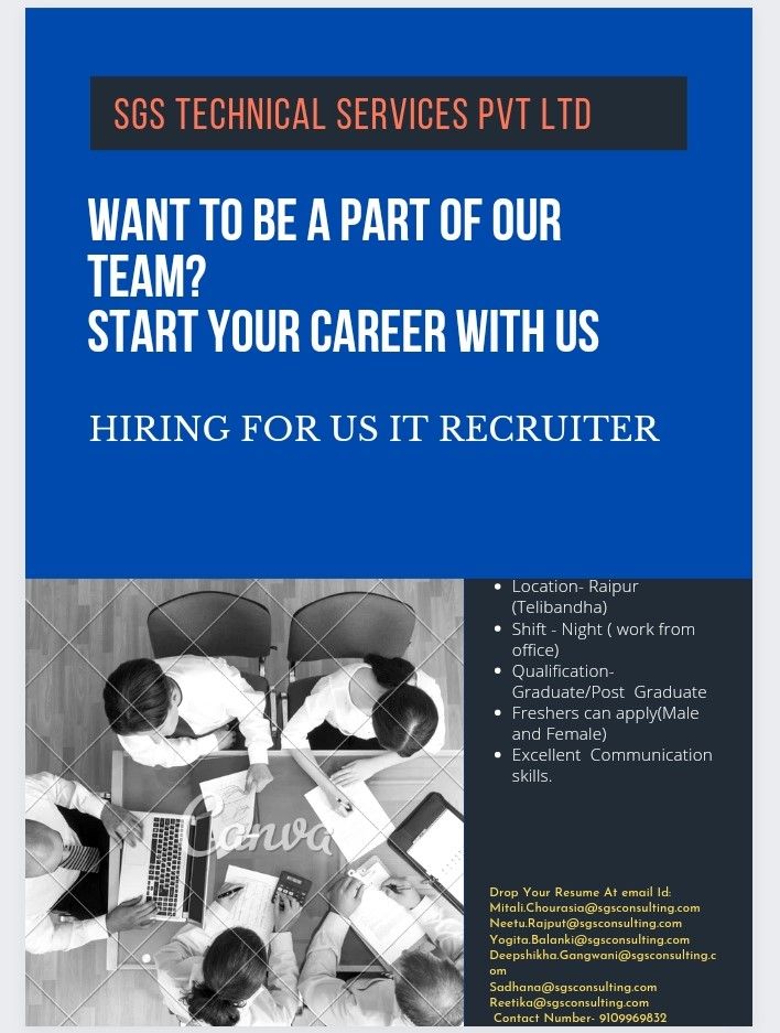 Mitali Chourasia on LinkedIn: #connections #hiring #raipur Mitali Chourasia on LinkedIn: #connections #hiring #raipur