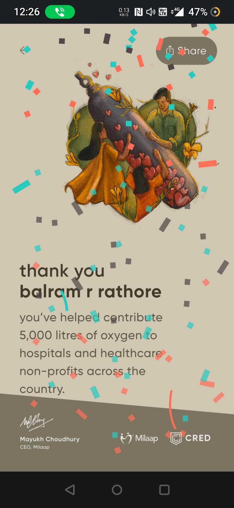 Balram Rathore on LinkedIn: Just made a small contribution... Balram Rathore on LinkedIn: Just made a small contribution...