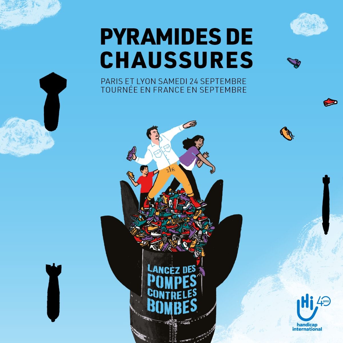 Pyramides de chaussures 👟 : mobilisez-vous ! Tout au long du mois de ... Pyramides de chaussures 👟 : mobilisez-vous ! Tout au long du mois de ...