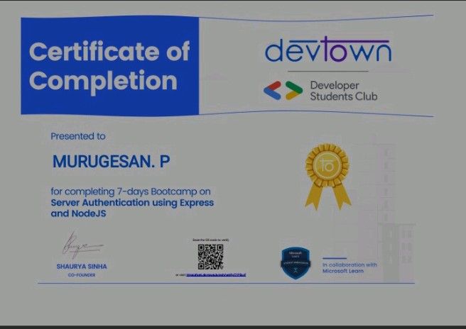 #devtown #javascript #mongodp #backendwebdevelopment | MURUGESAN P #devtown #javascript #mongodp #backendwebdevelopment | MURUGESAN P