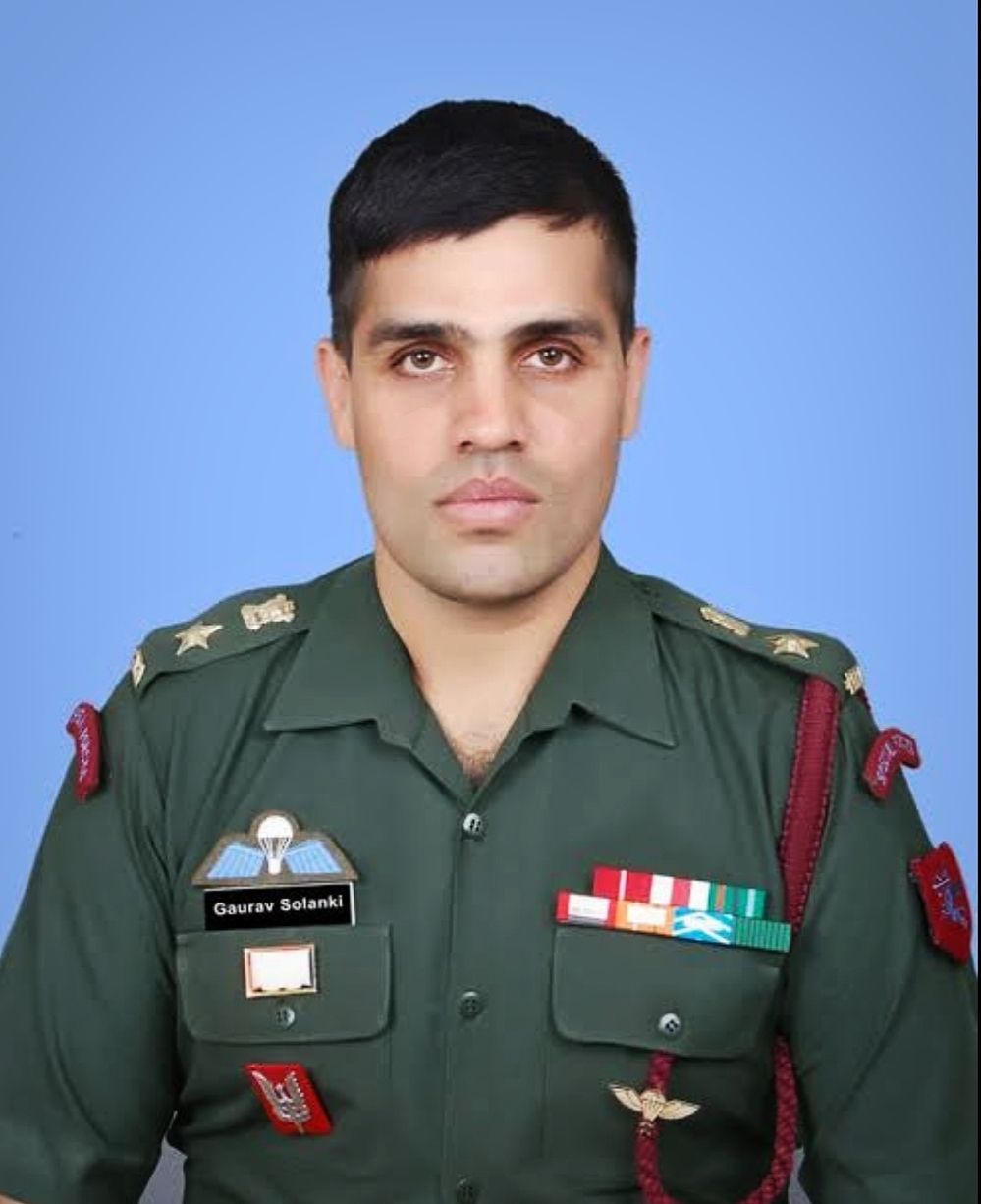 Remembering the brave, Lt Col Gaurav Solanki, Sena Medal (Gallantry ... Remembering the brave, Lt Col Gaurav Solanki, Sena Medal (Gallantry ...