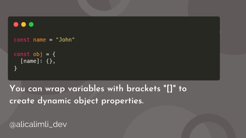 Ali Calimli on LinkedIn: 💡 JavaScript Tip 💡 Here's how to create ... Ali Calimli on LinkedIn: 💡 JavaScript Tip 💡 Here's how to create ...