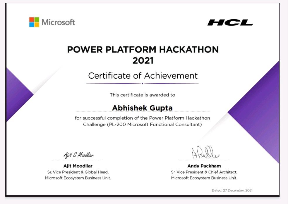 #micorsoft #powerapps #hackathon #platform #hcltechnologies… | Er ... #micorsoft #powerapps #hackathon #platform #hcltechnologies… | Er ...