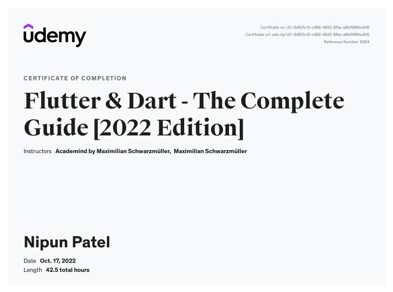 Nipun Patel on LinkedIn: #flutter #fluttercommunity #flutterdeveloper # ... Nipun Patel on LinkedIn: #flutter #fluttercommunity #flutterdeveloper # ...