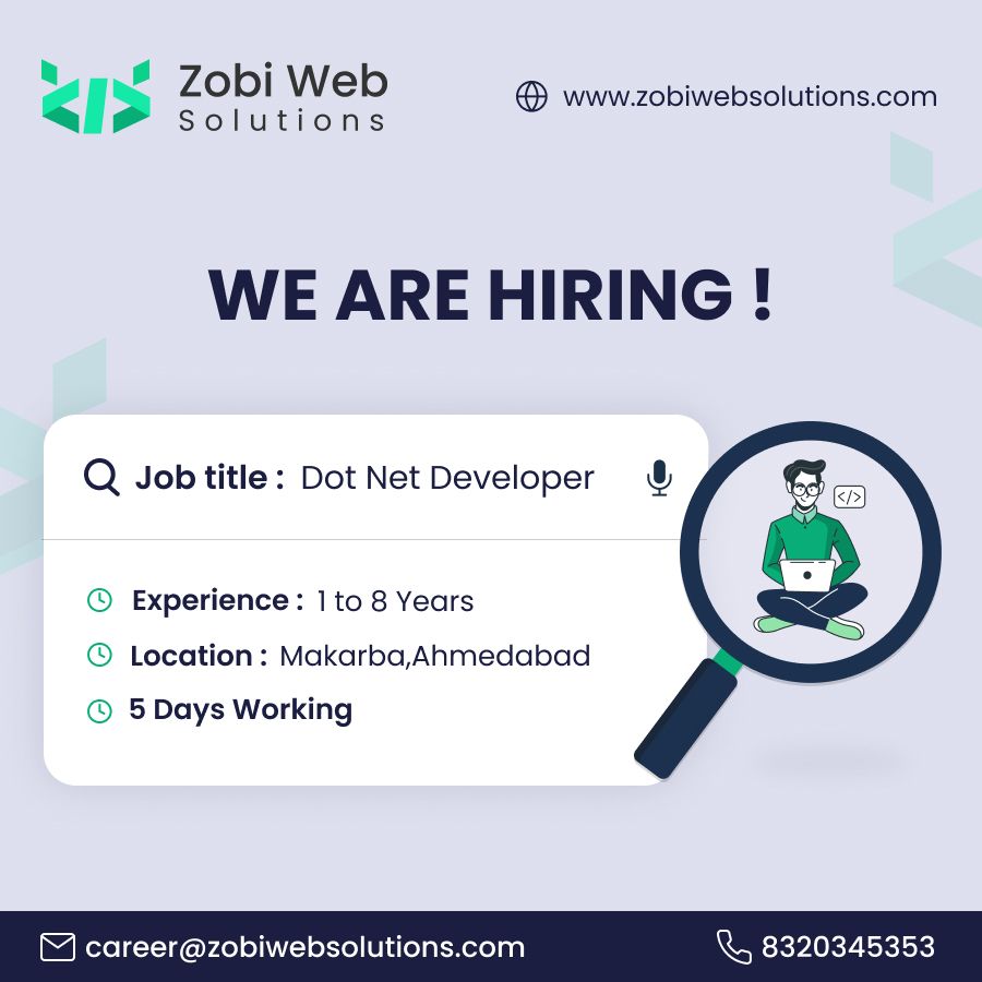 Ankit Darji on LinkedIn: #hiring #dotnetdeveloper #dotnetcore #mvc # ... Ankit Darji on LinkedIn: #hiring #dotnetdeveloper #dotnetcore #mvc # ...