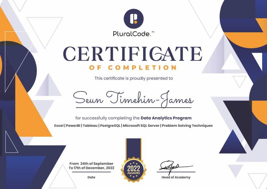 Seun Timehin-James on LinkedIn: #dataanalytics #dataanalysis #future # ... Seun Timehin-James on LinkedIn: #dataanalytics #dataanalysis #future # ...