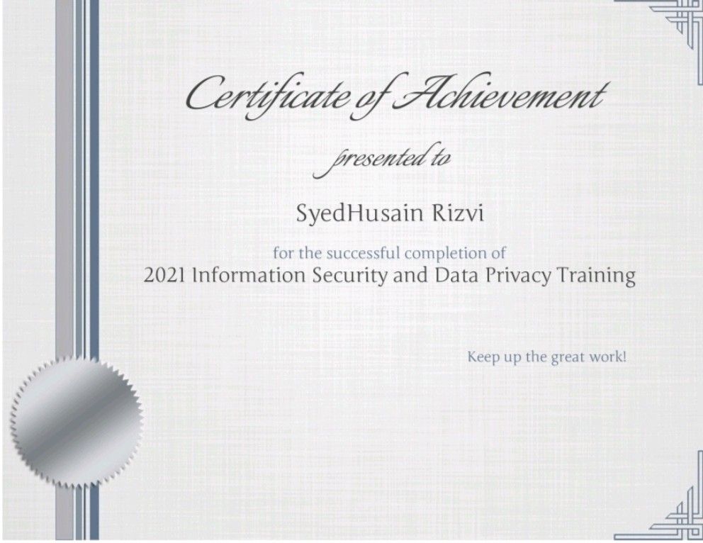 Syed Sajid Husain Rizvi posted on LinkedIn Syed Sajid Husain Rizvi posted on LinkedIn