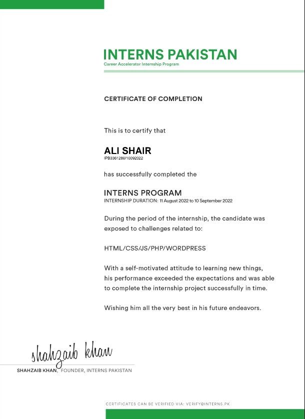 Ali Shair on LinkedIn: #html #css #javascript #bootstrap #php # ... Ali Shair on LinkedIn: #html #css #javascript #bootstrap #php # ...