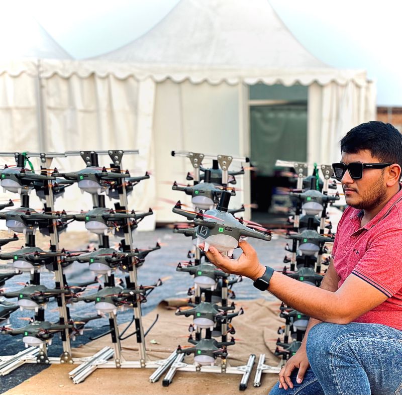 Daksh Bhardwaj on LinkedIn: #dronelightshow #droneshow Daksh Bhardwaj on LinkedIn: #dronelightshow #droneshow