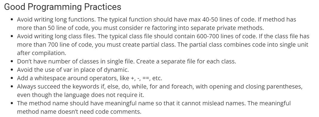 Ali Hussain on LinkedIn: #codingpractices #dotnet #csharpdotnet Ali Hussain on LinkedIn: #codingpractices #dotnet #csharpdotnet