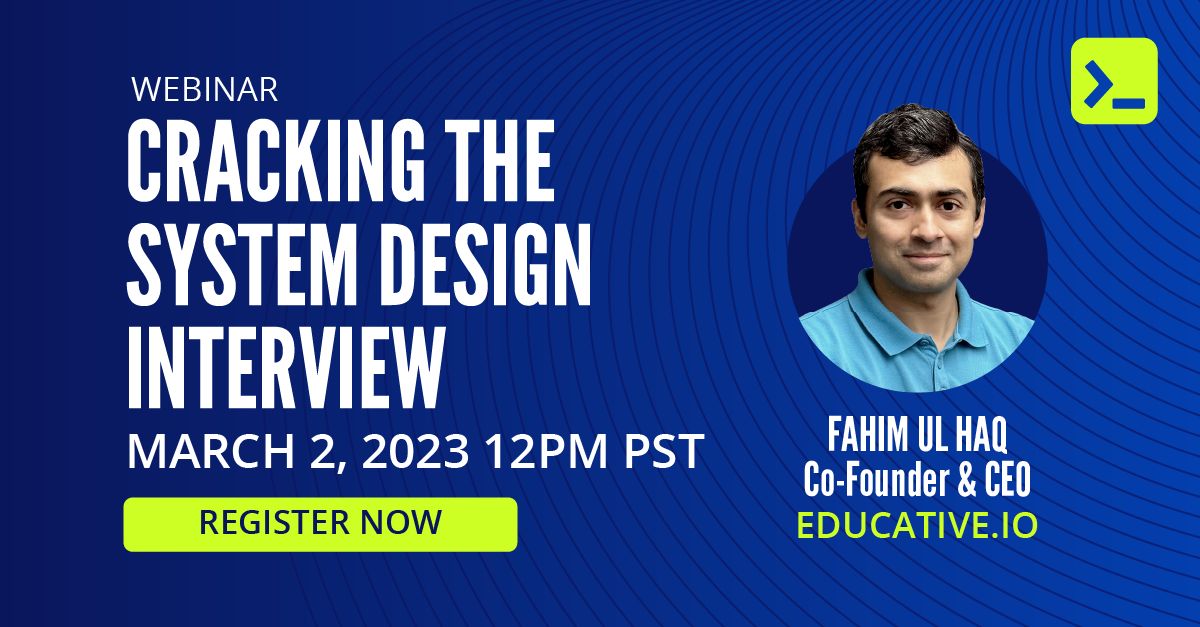 Educative on LinkedIn: #codinginterview #techinterview #edtech #coding ... Educative on LinkedIn: #codinginterview #techinterview #edtech #coding ...