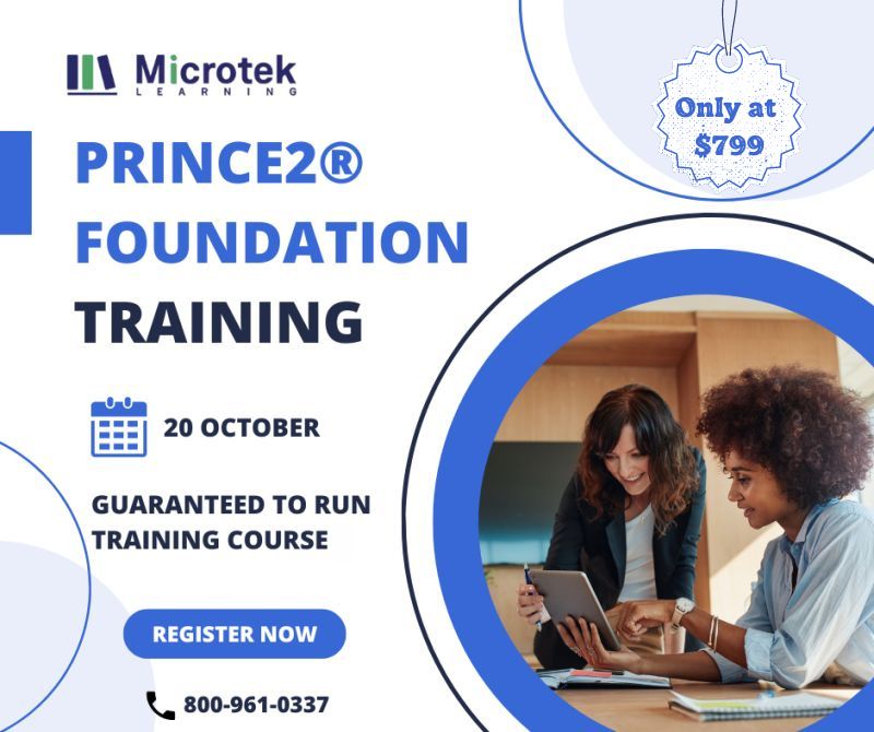 Microtek Learning LLC on LinkedIn: Get PRINCE2 Foundation Training Microtek Learning LLC on LinkedIn: Get PRINCE2 Foundation Training