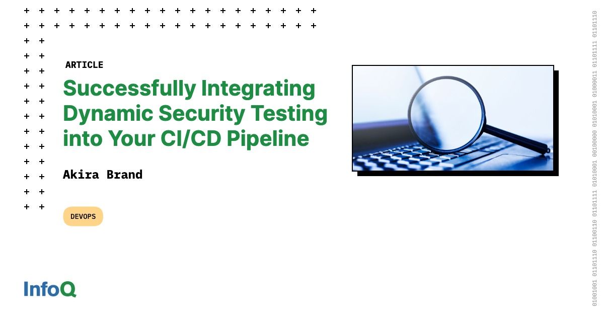 InfoQ on LinkedIn: #infoq #devops #cloudsecurity InfoQ on LinkedIn: #infoq #devops #cloudsecurity