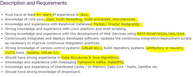Bhaskar Rao on LinkedIn: Java Developer Exp: 6+ Years Bhaskar Rao on LinkedIn: Java Developer Exp: 6+ Years