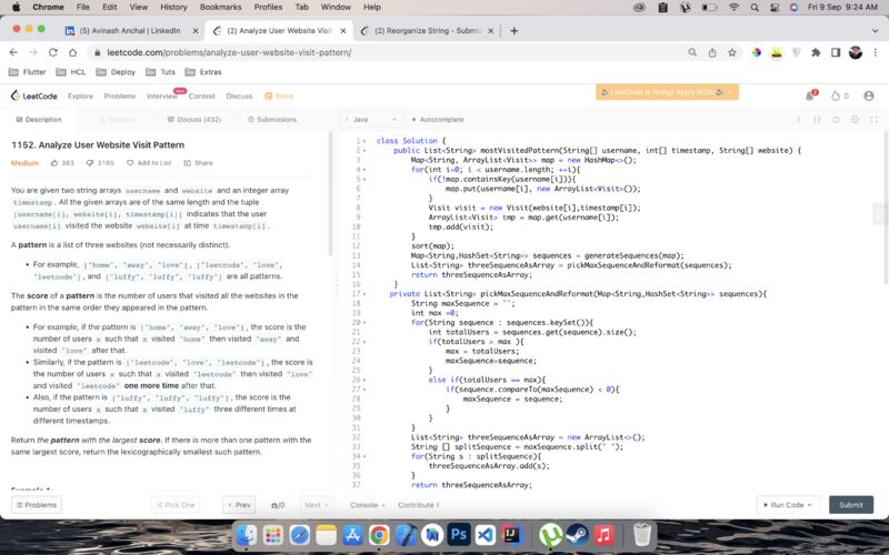 Avinash Anchal on LinkedIn: #80daysleetcode #leetcode Avinash Anchal on LinkedIn: #80daysleetcode #leetcode