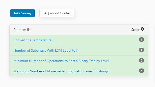 Abhishek Maurya on LinkedIn: #weeklycontest #python #pythonprogramming ... Abhishek Maurya on LinkedIn: #weeklycontest #python #pythonprogramming ...