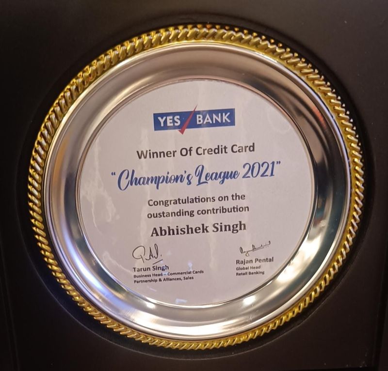 Abhishek Singh on LinkedIn: #yesbank #yesbank #rewardsandrecognition ... Abhishek Singh on LinkedIn: #yesbank #yesbank #rewardsandrecognition ...