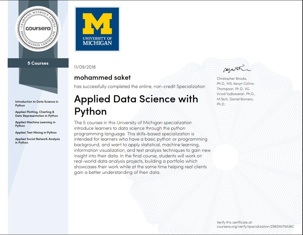 Mohammed Saket on LinkedIn: #datascience #python Mohammed Saket on LinkedIn: #datascience #python