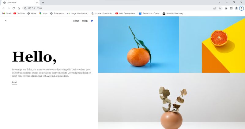 Purnima Vyas on LinkedIn: #html #css #responsivewebsite Purnima Vyas on LinkedIn: #html #css #responsivewebsite