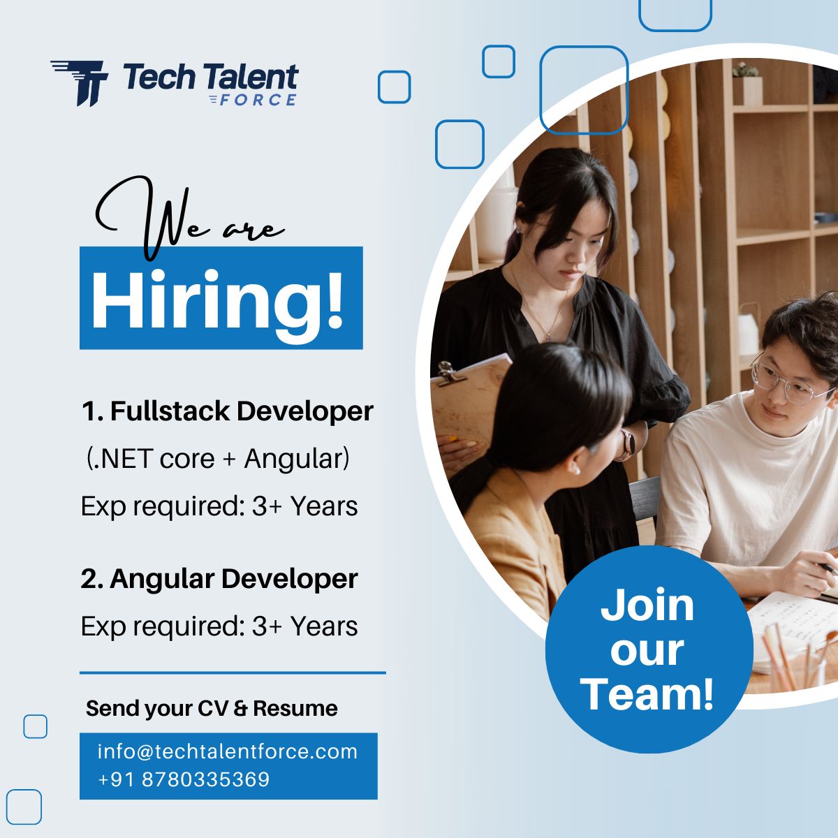 #dotnetcore #angular #ahmedabad #techtalentforce #ttf # ... #dotnetcore #angular #ahmedabad #techtalentforce #ttf # ...