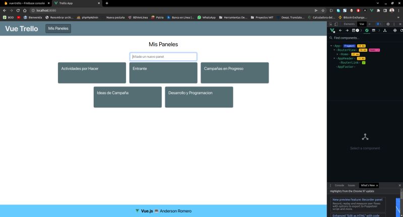 Anderson Alberto Romero Quintero on LinkedIn: #vue #firebase #vuex # ... Anderson Alberto Romero Quintero on LinkedIn: #vue #firebase #vuex # ...