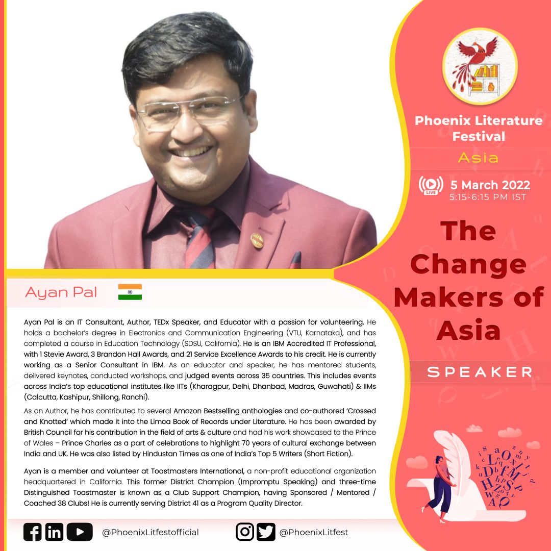 Ayan Pal on LinkedIn: #authorayanpal #changemaker # ... Ayan Pal on LinkedIn: #authorayanpal #changemaker # ...