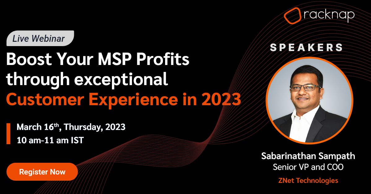 Sabarinathan Sampath on LinkedIn: #racknap #msp #managedservices #mssps ... Sabarinathan Sampath on LinkedIn: #racknap #msp #managedservices #mssps ...