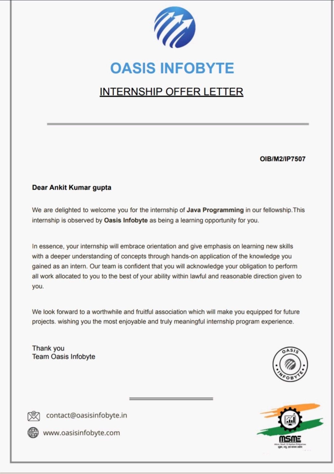 #connections #oasisinfobyte #internship | Ankit Gupta #connections #oasisinfobyte #internship | Ankit Gupta