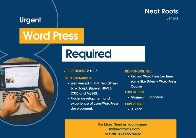 Faran Sabir on LinkedIn: #hiring #jquery #wordpress #webdevelopment Faran Sabir on LinkedIn: #hiring #jquery #wordpress #webdevelopment