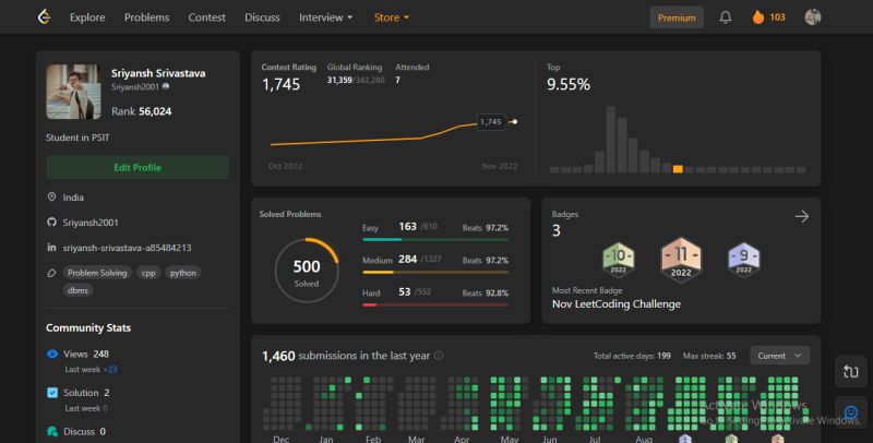 Sriyansh Srivastava on LinkedIn: #leetcode | 10 comments Sriyansh Srivastava on LinkedIn: #leetcode | 10 comments