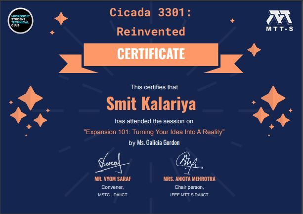 Smit Kalariya on LinkedIn: #devfolio #daiict #frontenddeveloper # ... Smit Kalariya on LinkedIn: #devfolio #daiict #frontenddeveloper # ...