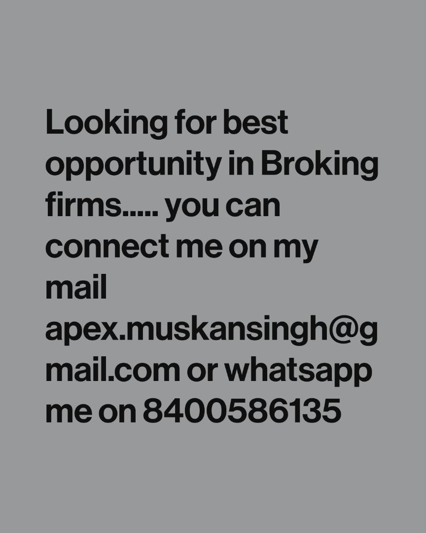 Muskan Singh on LinkedIn: Hurry up! Muskan Singh on LinkedIn: Hurry up!