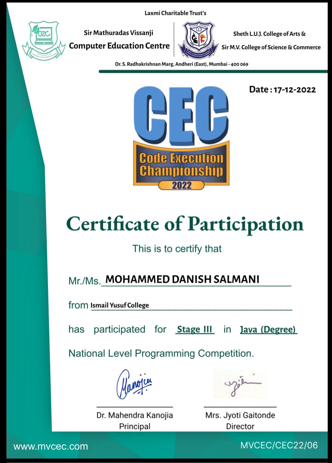 Mohammed Danish Salmani on LinkedIn: #java #coding Mohammed Danish Salmani on LinkedIn: #java #coding