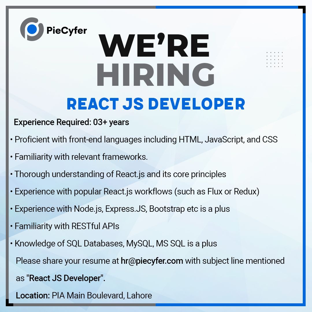 Mian Muhammad Usman on LinkedIn: #reactjsdeveloper #react # ... Mian Muhammad Usman on LinkedIn: #reactjsdeveloper #react # ...