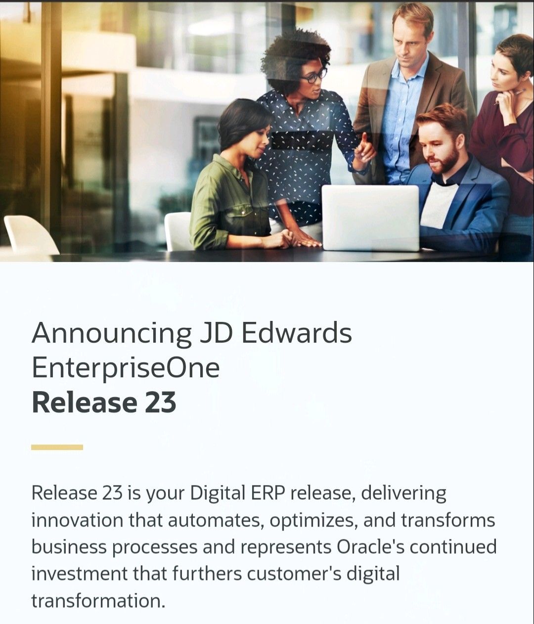 Oracle JD Edwards Community on LinkedIn: #oracle #jdedwards Oracle JD Edwards Community on LinkedIn: #oracle #jdedwards