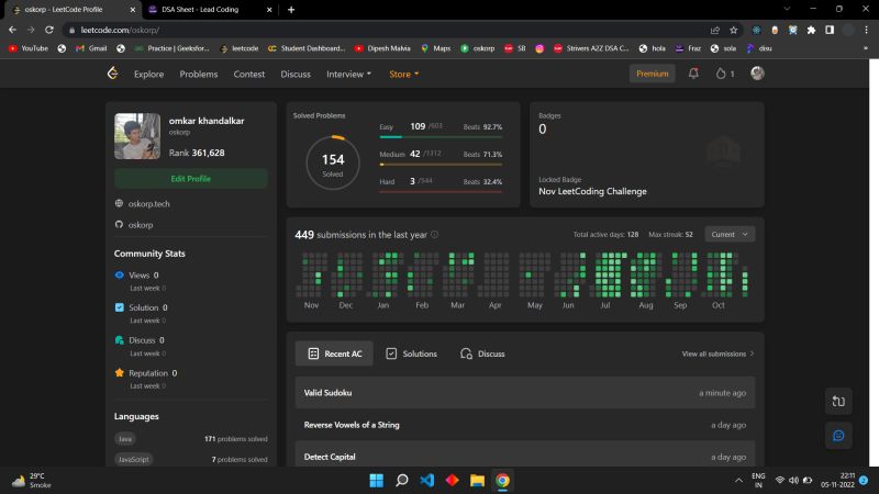 Omkar Khandalkar on LinkedIn: #dsa #leetcode #competitiveprogramming # ... Omkar Khandalkar on LinkedIn: #dsa #leetcode #competitiveprogramming # ...