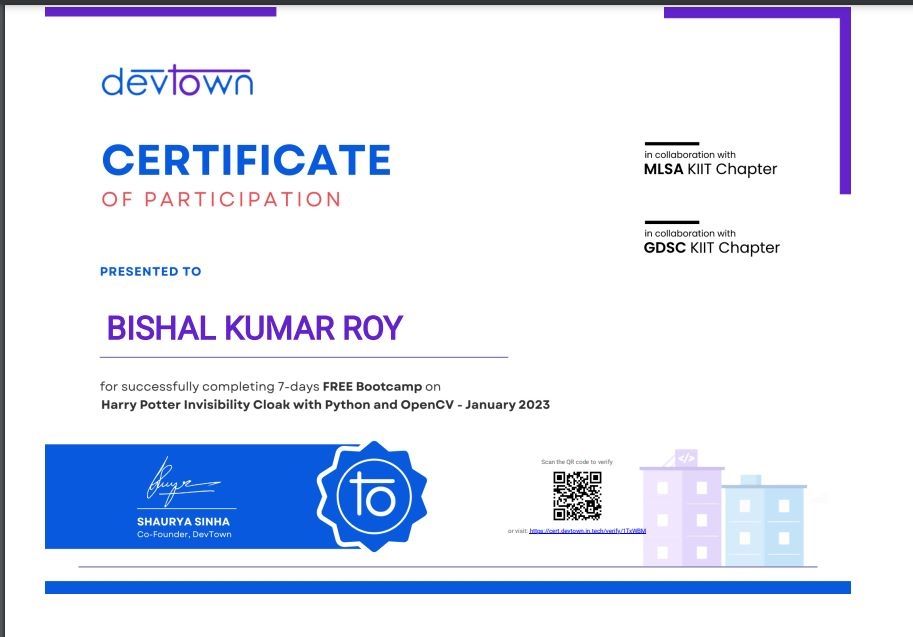 Bishal Kumar Roy on LinkedIn: #devtown #pythondeveloper #pythonprogramming Bishal Kumar Roy on LinkedIn: #devtown #pythondeveloper #pythonprogramming