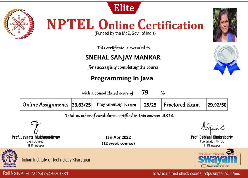 Snehal Mankar on LinkedIn: #java #programming Snehal Mankar on LinkedIn: #java #programming