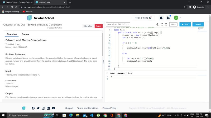 Debabrata Halder on LinkedIn: #connections #java #day3 #30daysofcode # ... Debabrata Halder on LinkedIn: #connections #java #day3 #30daysofcode # ...