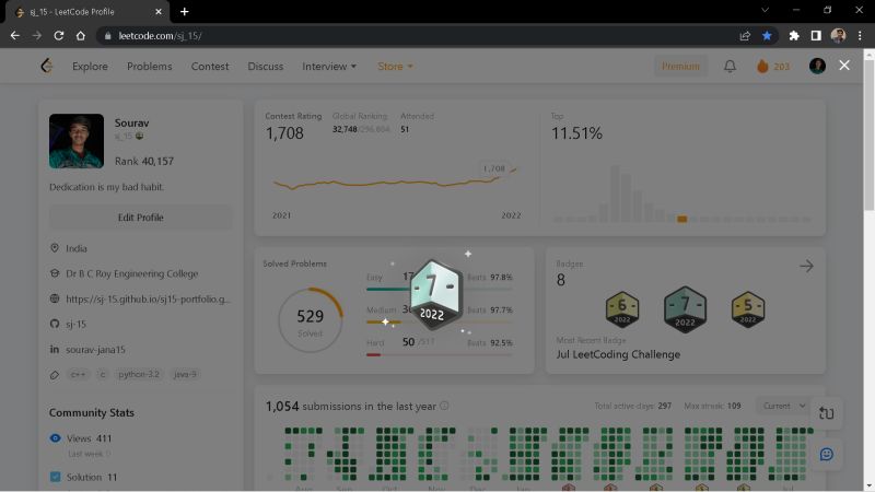Sourav Jana on LinkedIn: #coding #leetcode #competitiveprogramming # ... Sourav Jana on LinkedIn: #coding #leetcode #competitiveprogramming # ...