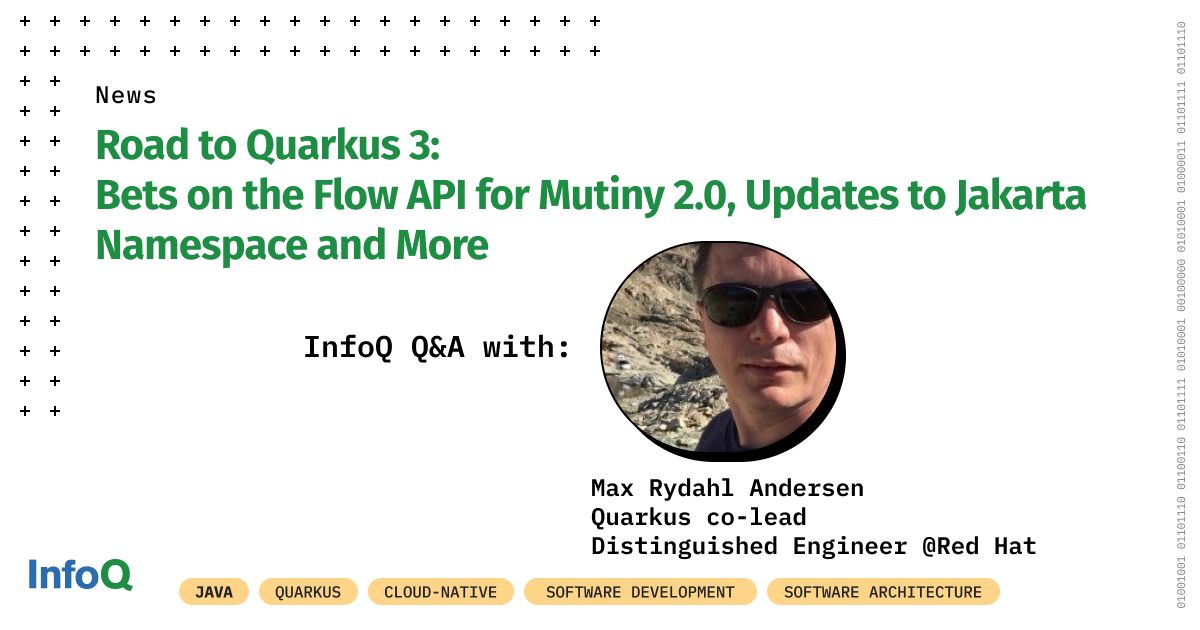#quarkus #infoq #java #softwaredevelopment | InfoQ #quarkus #infoq #java #softwaredevelopment | InfoQ