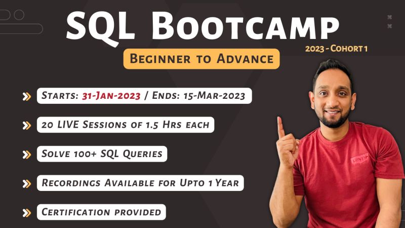 #sql #sqlbootcamp #sqlcourse #sqltraining #learnsql | Thoufiq Mohammed ... #sql #sqlbootcamp #sqlcourse #sqltraining #learnsql | Thoufiq Mohammed ...