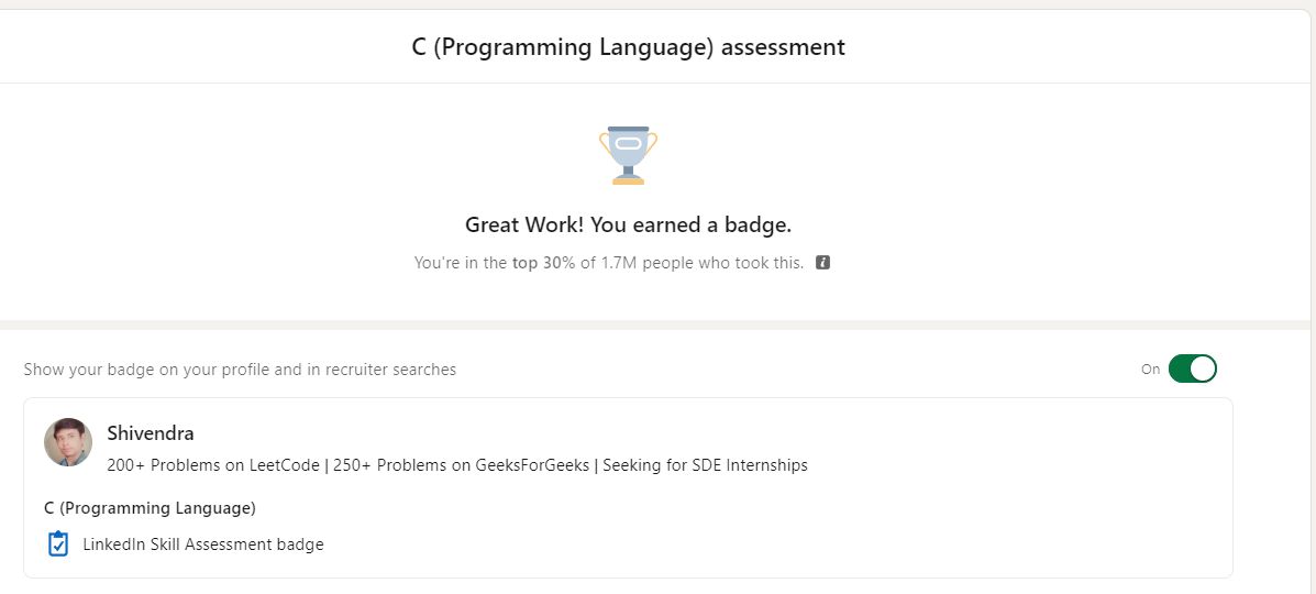 Shivendra Pratap Singh on LinkedIn: #programming #coding #c Shivendra Pratap Singh on LinkedIn: #programming #coding #c